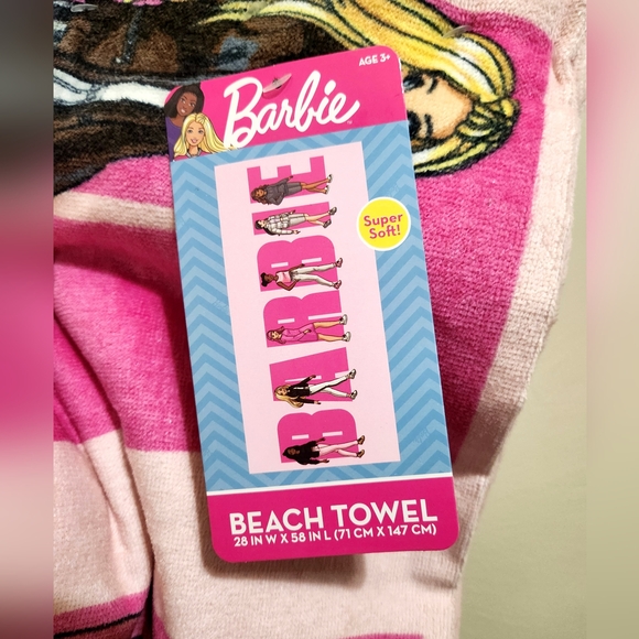 Barbie | Bath, Skin & Hair | Barbie Beach Towel | Poshmark